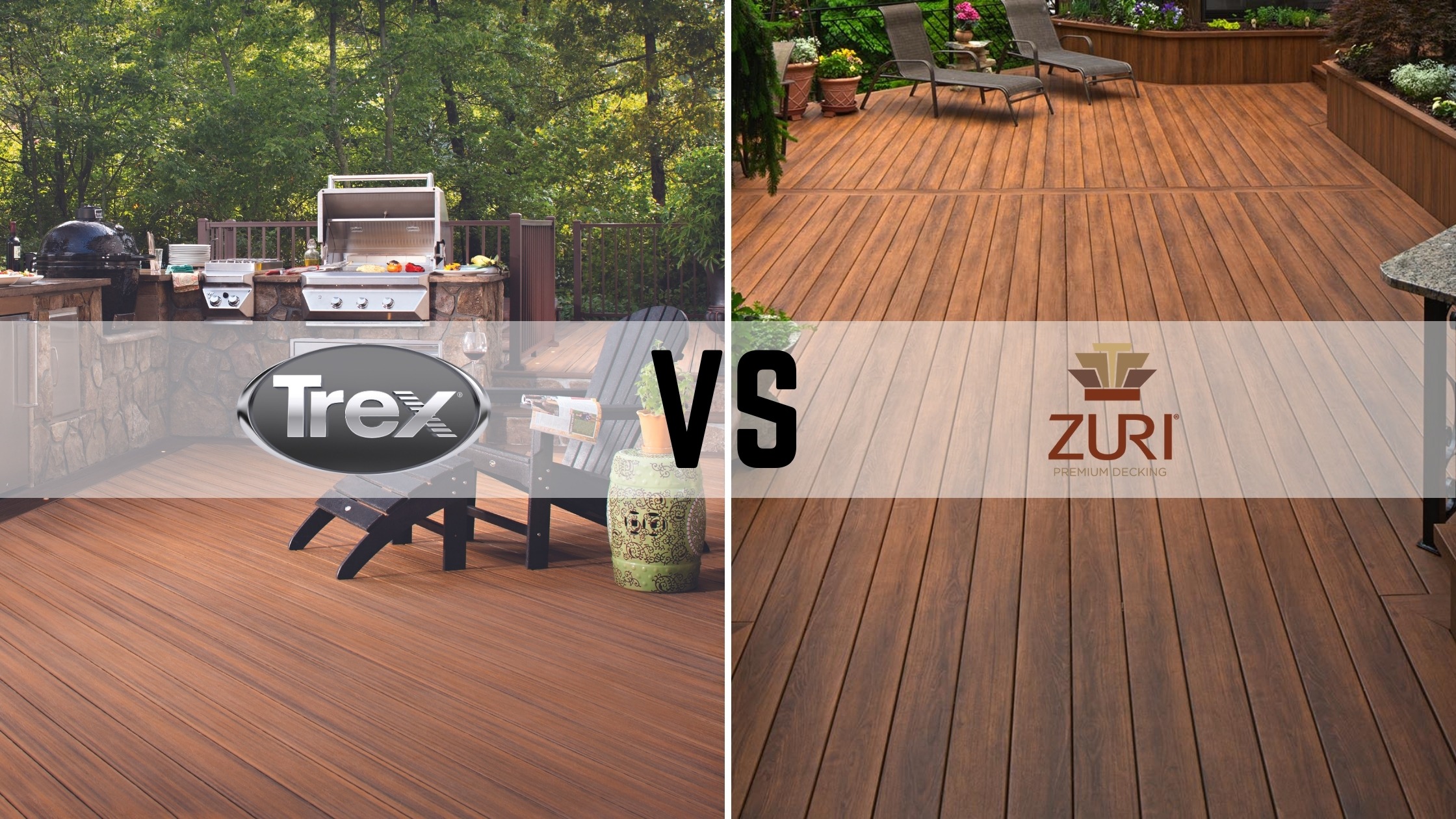 Trex Vs. Zuri Decking: A Comprehensive Comparison | Premium Decking Supply