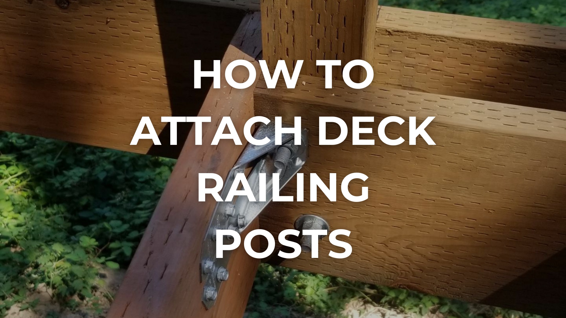 How To Attach Deck Railing Posts Premium Decking Supply How To Attach Deck Railing Posts Premium Decking Supply