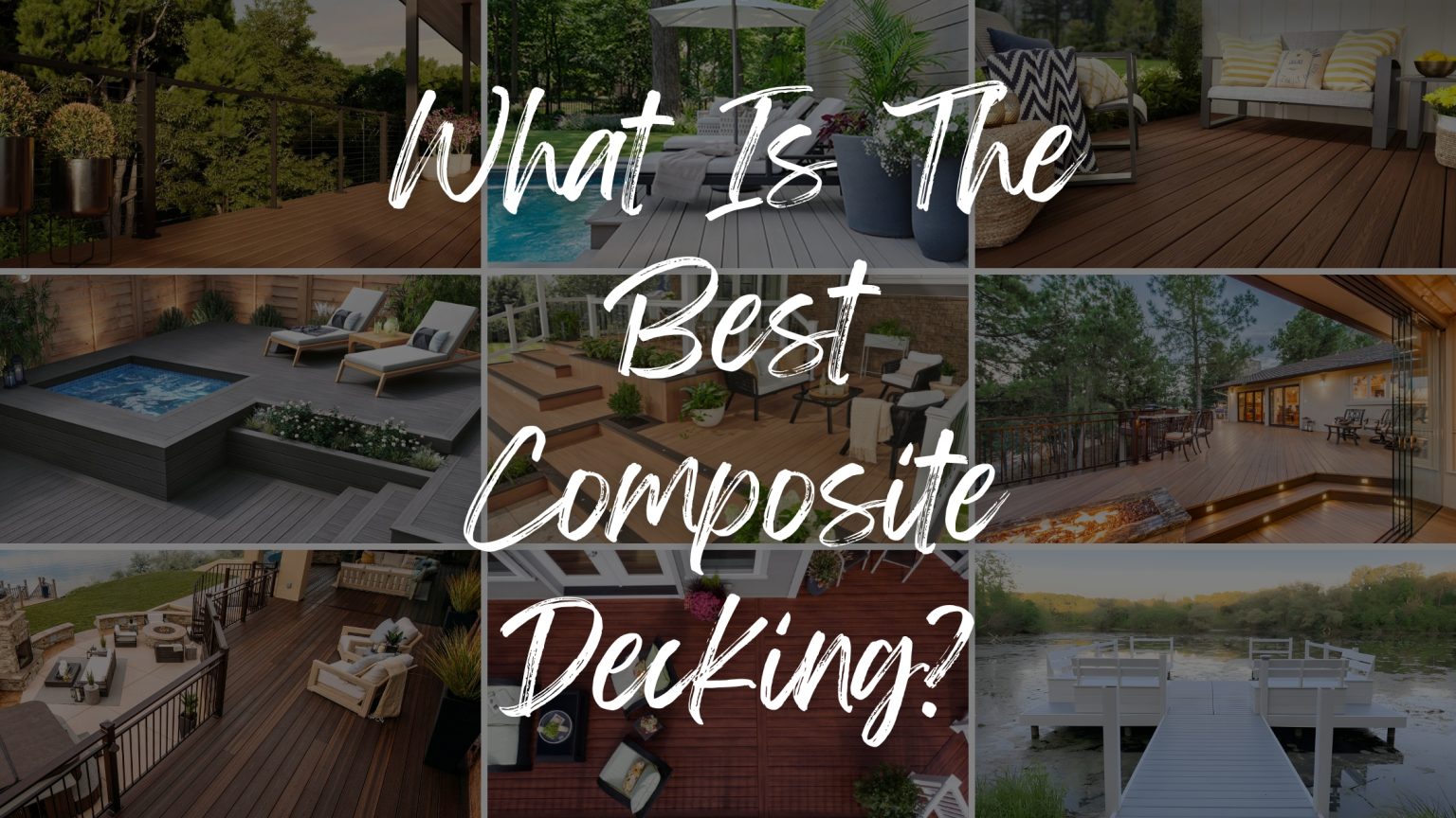 What Is The Best Composite Decking? | Premium Decking Supply