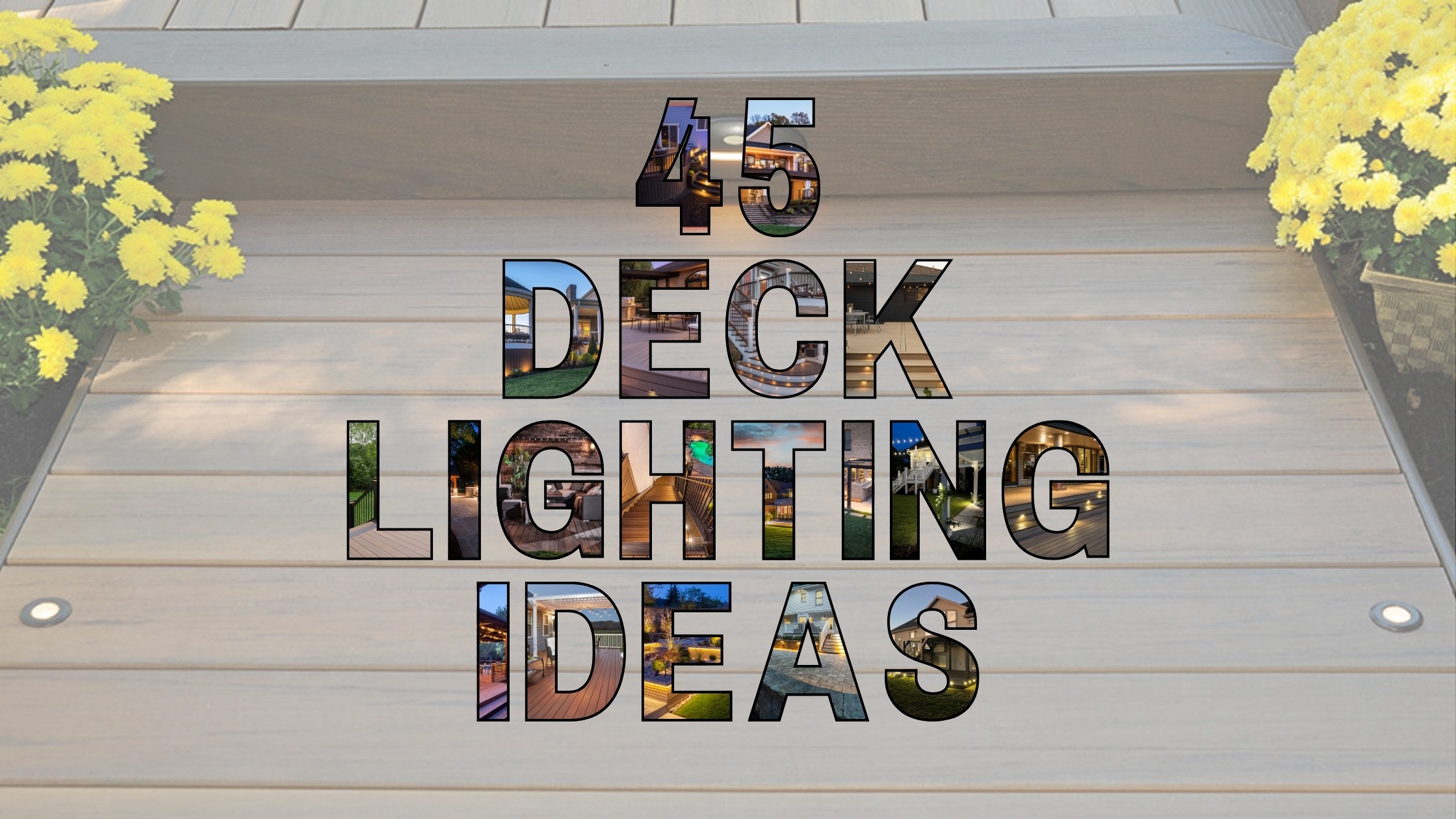 Deck Lighting Design Ideas 7 Deck Lighting Ideas Landscape Lighting