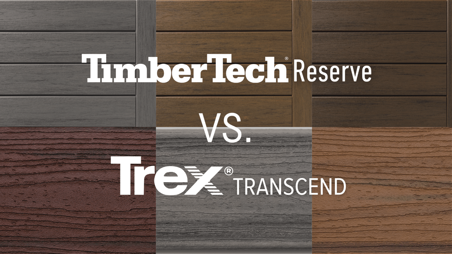 TimberTech Reserve Vs. Trex Transcend: The Best Comparison | Premium ...