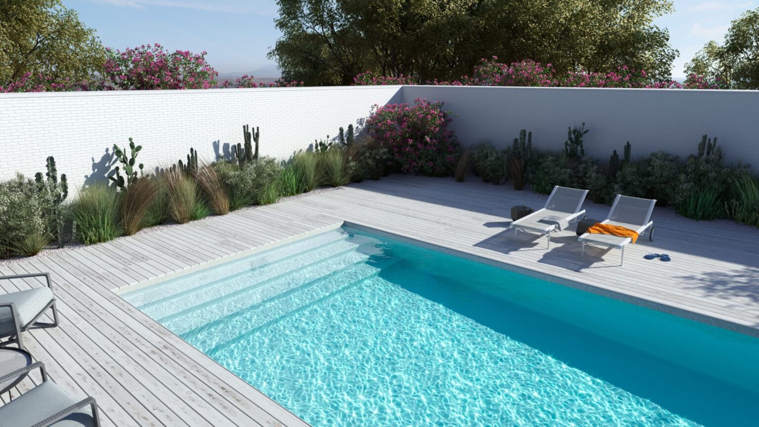 45 Deck Ideas For Inground Pools: Modern & Functional | Premium Decking ...