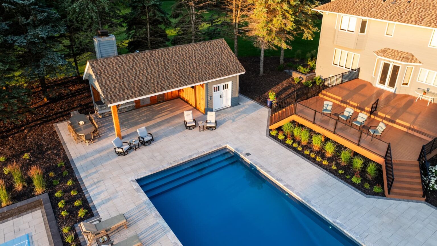 45 Deck Ideas For Inground Pools: Modern & Functional | Premium Decking ...